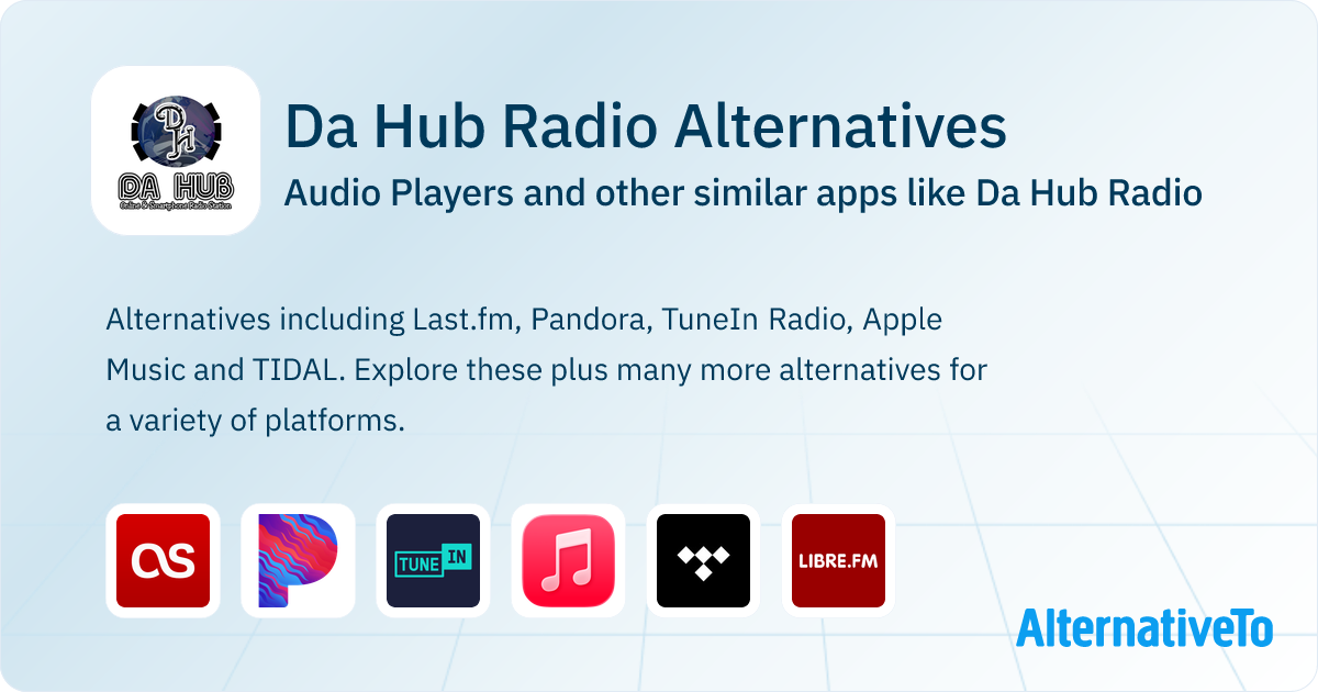 Da Hub Radio Alternatives: Top 12 Audio Players & Similar Apps ...