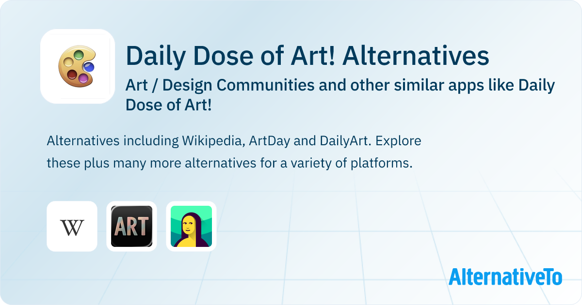 Daily Dose of Art! Alternatives: Top 3 Art / Design Communities ...
