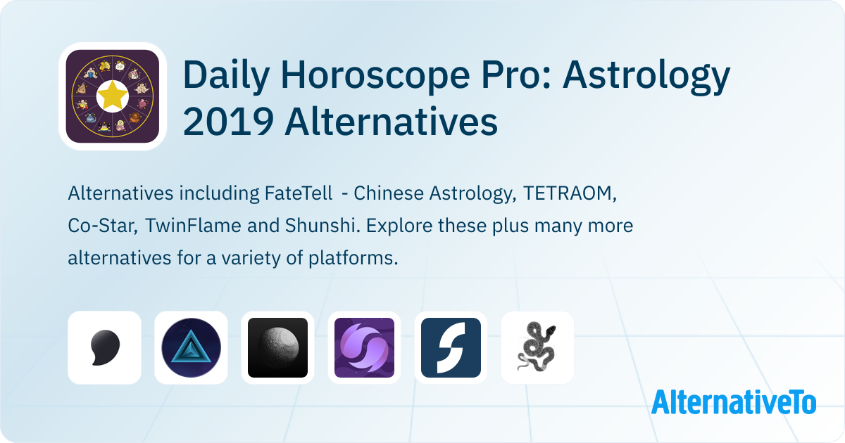 Daily Horoscope Pro: Astrology 2019 Alternatives and Similar Apps ...