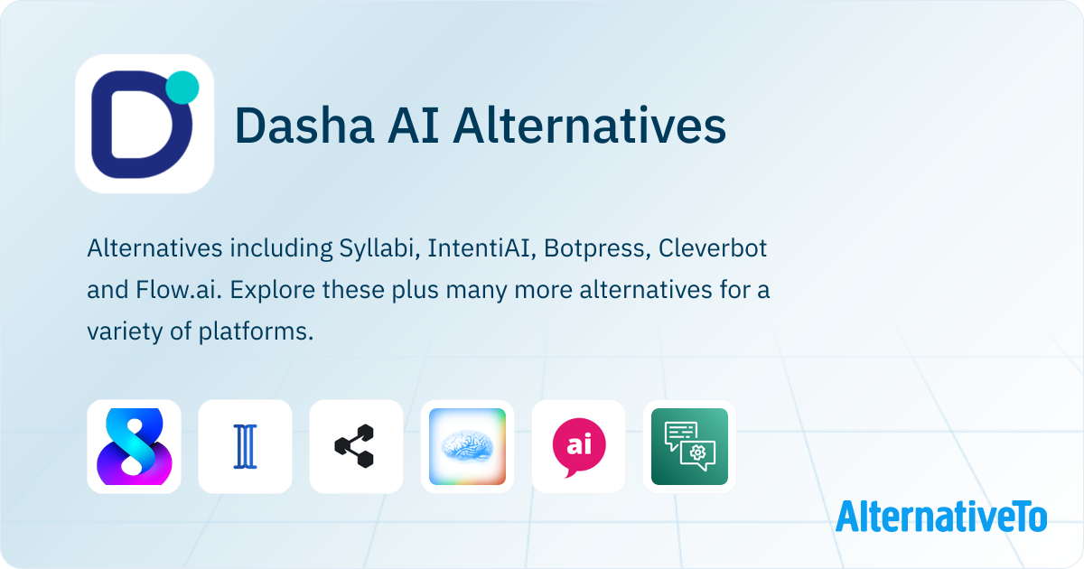 Dasha AI Alternatives - Explore Similar Sites & Apps | AlternativeTo