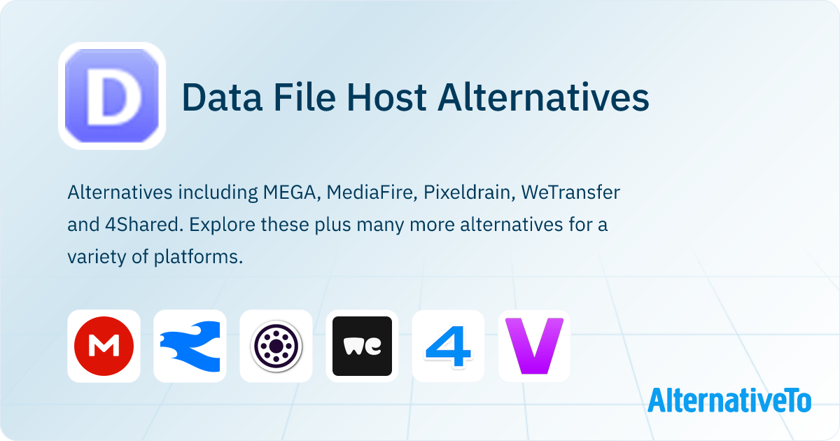 Data File Host Alternatives - Explore Similar Sites & Apps | AlternativeTo