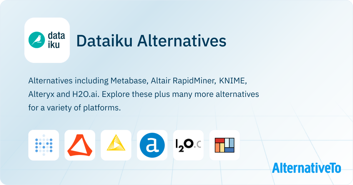 Dataiku Alternatives - Explore Similar Sites & Apps | AlternativeTo