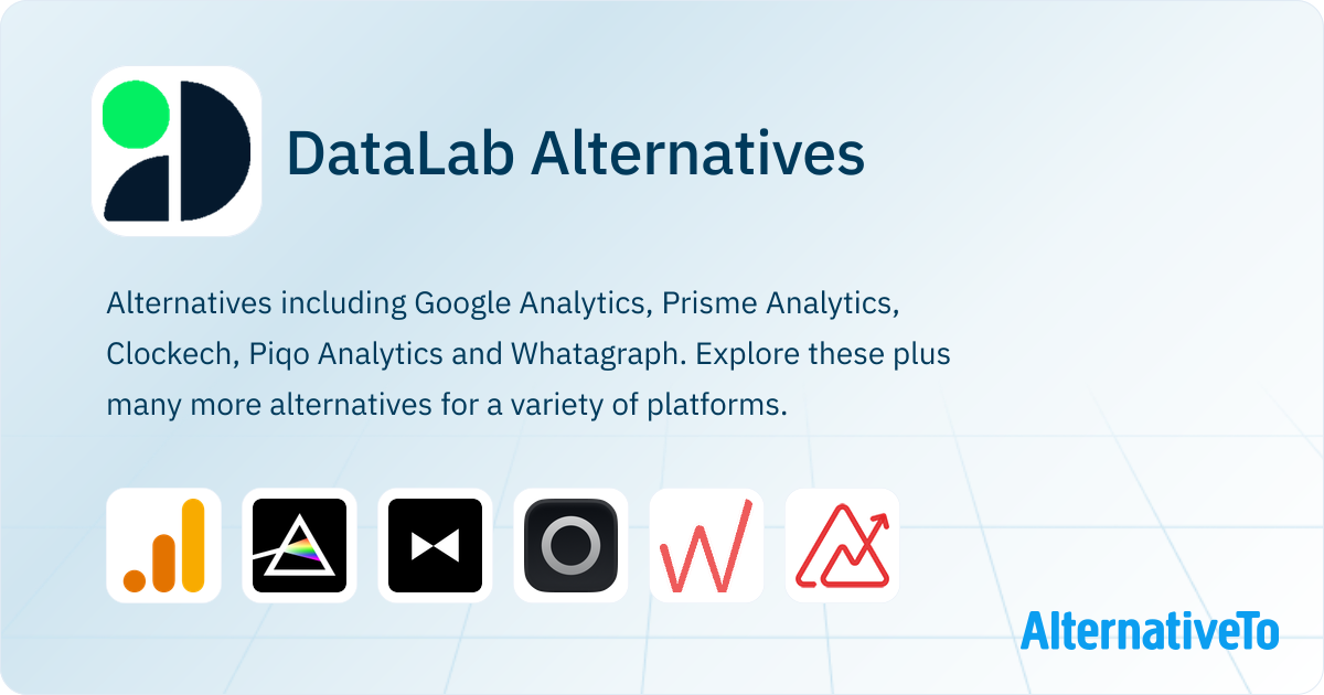DataLab Alternatives - Explore Similar Sites & Apps | AlternativeTo