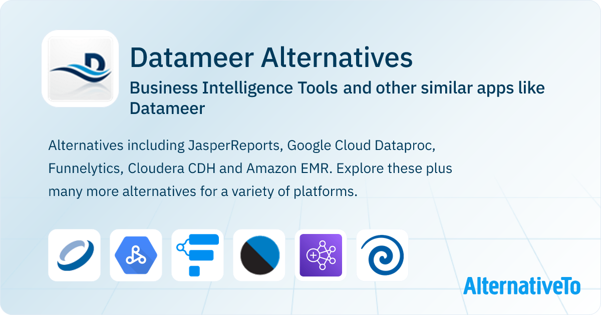 Datameer Competitors: Top 24 Alternative Business Intelligence Tools ...