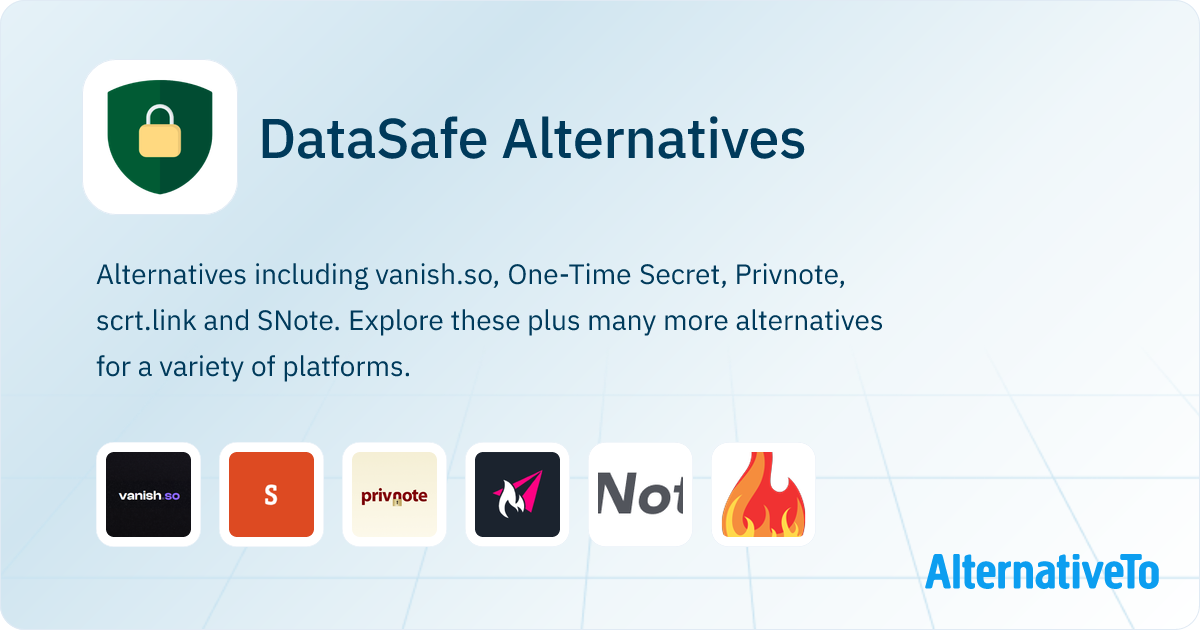DataSafe Alternatives - Explore Similar Software | AlternativeTo
