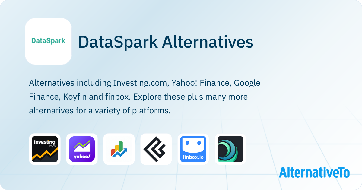 DataSpark Alternatives - Explore Similar Sites & Apps | AlternativeTo