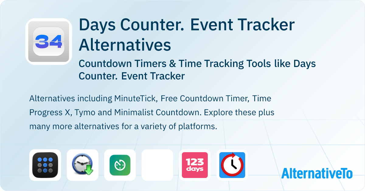 Days Counter. Event Tracker Alternatives: Countdown Timers - Page 2 ...