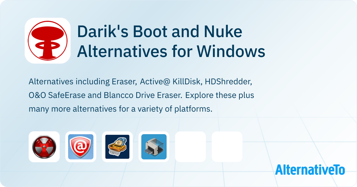 Darik's Boot and Nuke Alternatives for Windows: Top 12 File Shredders ...