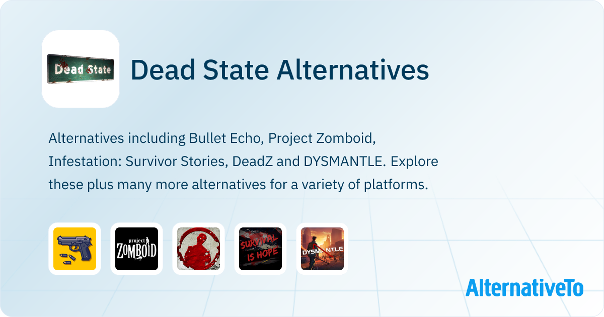 Dead State Alternatives - Explore Similar Games | AlternativeTo