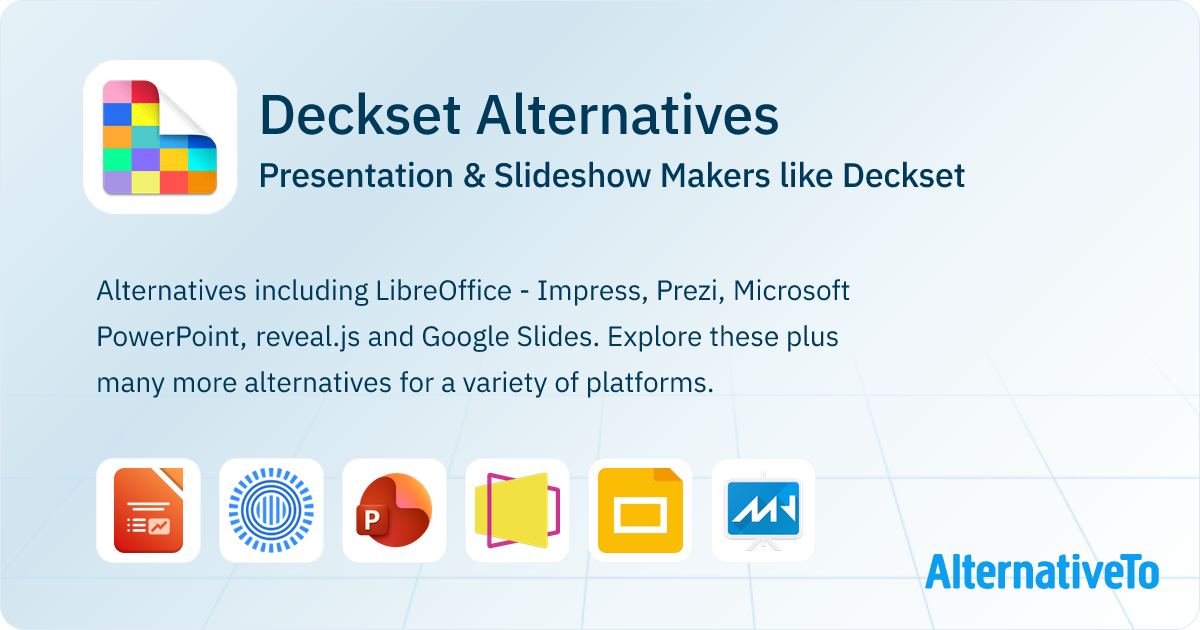 Deckset Alternatives: Top 12 Presentation Makers | AlternativeTo