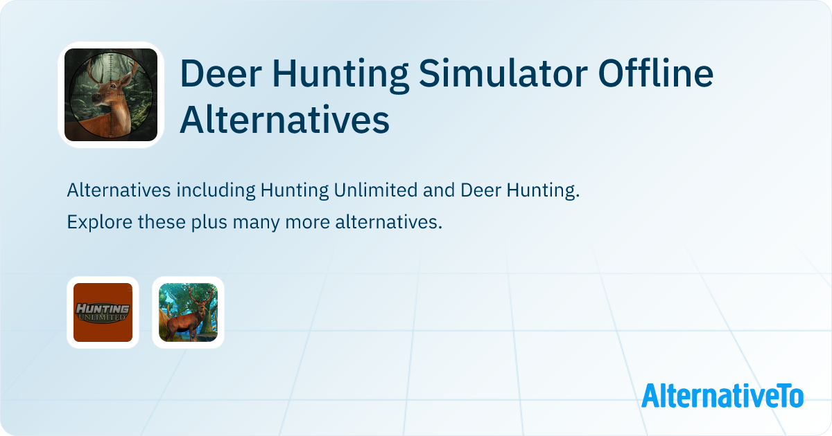 Deer Hunting Simulator Offline Alternatives - Explore Similar Games ...