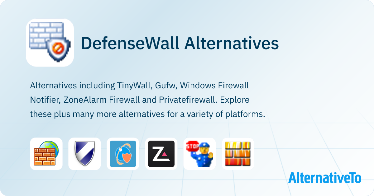 DefenseWall Alternatives - Explore Similar Software | AlternativeTo
