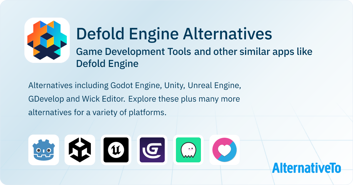 Defold Engine Alternatives: Top 12 Game Development Tools & Similar ...