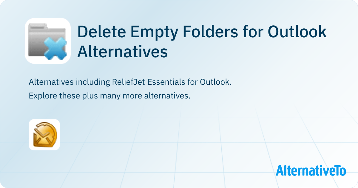 Delete Empty Folders for Outlook Alternatives - Explore Similar ...