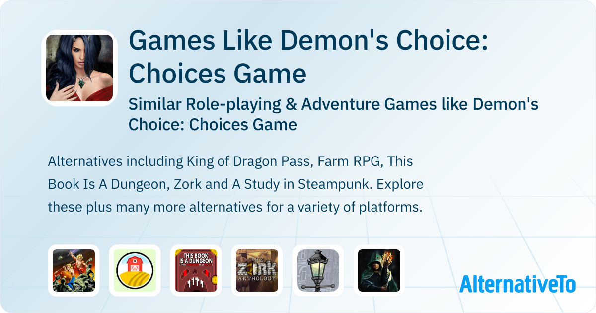 Games Like Demon's Choice: Choices Game: Similar Role-playing Games ...