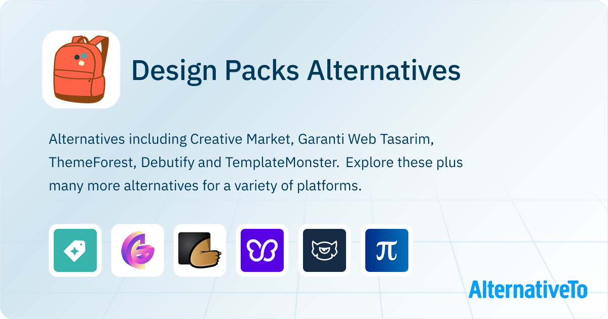 Design Packs Alternatives - Explore Similar Sites & Apps | AlternativeTo