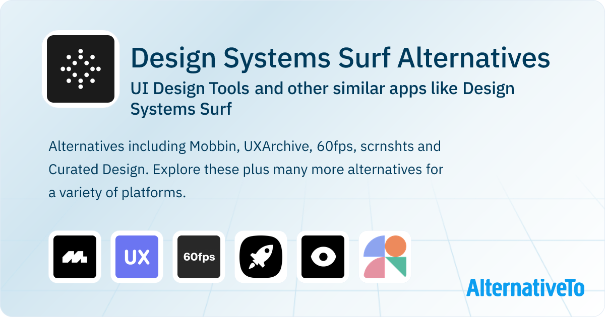 Design Systems Surf Alternatives: Top 16 UI Design Tools & Similar ...