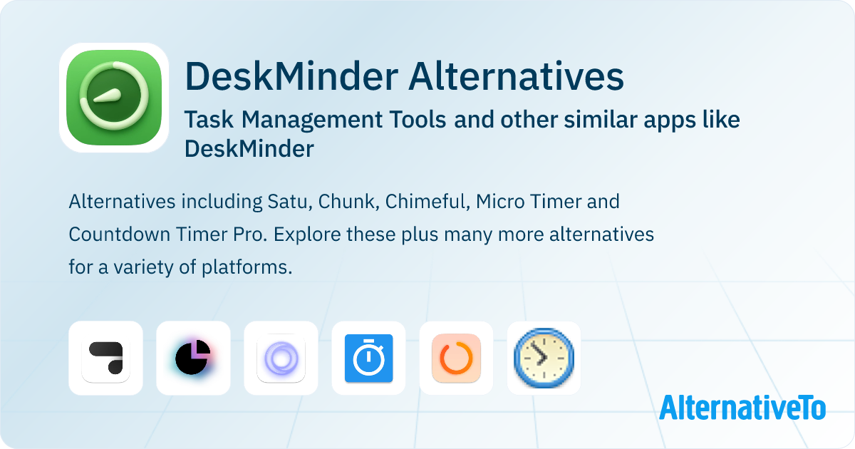 DeskMinder Alternatives: Task Management Tools & Similar Apps - Page 2 ...