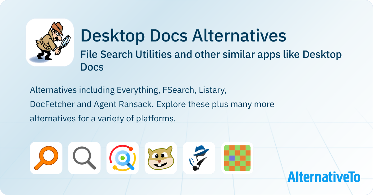 Desktop Docs Alternatives: Top 12 File Search Utilities & Similar Apps ...