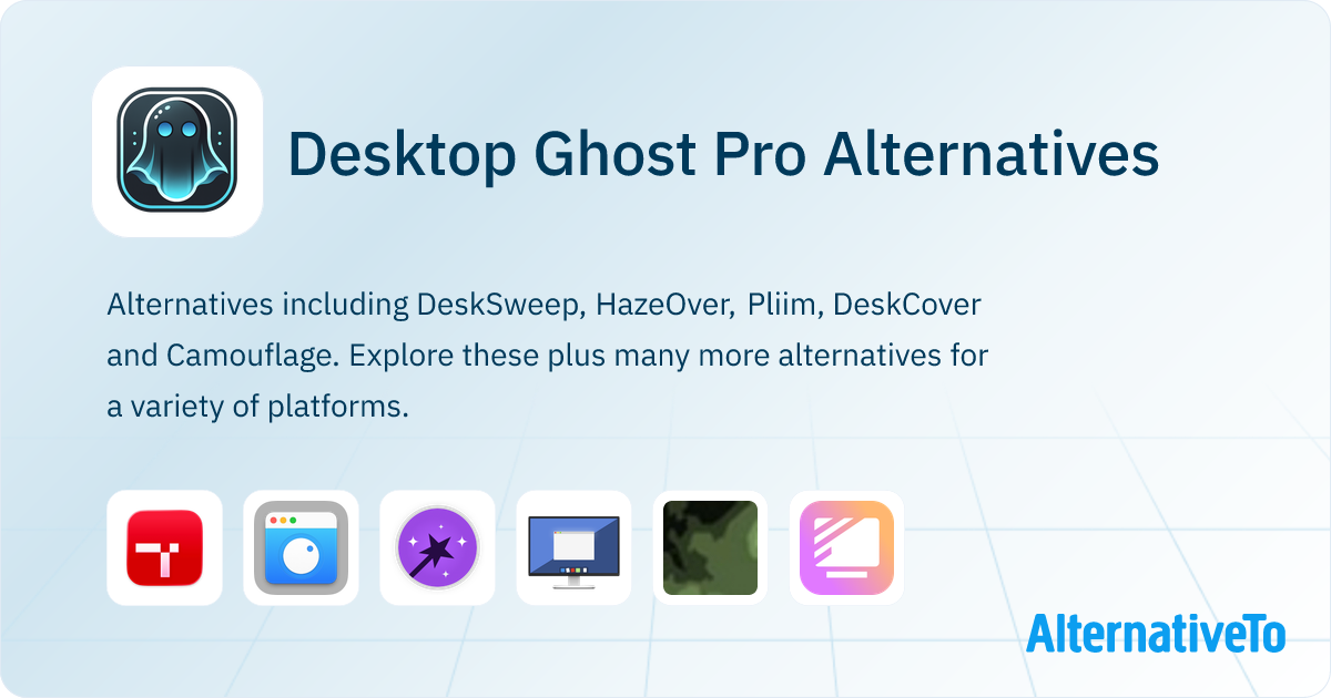 Desktop Ghost Pro Alternatives - Explore Similar Software | AlternativeTo