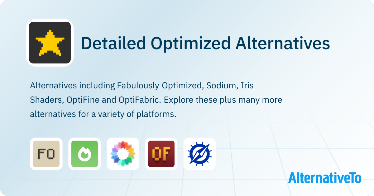 Detailed Optimized Alternatives - Explore Similar Software | AlternativeTo