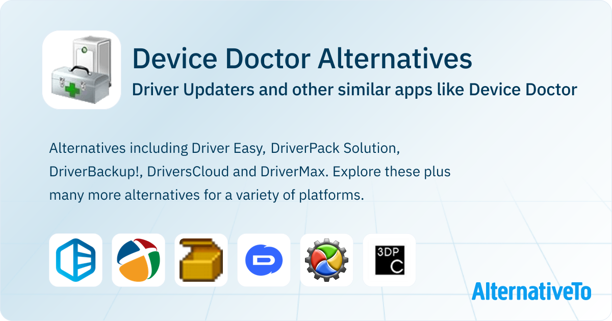 Device Doctor Alternatives: Top 24 Driver Updaters & Similar Apps ...