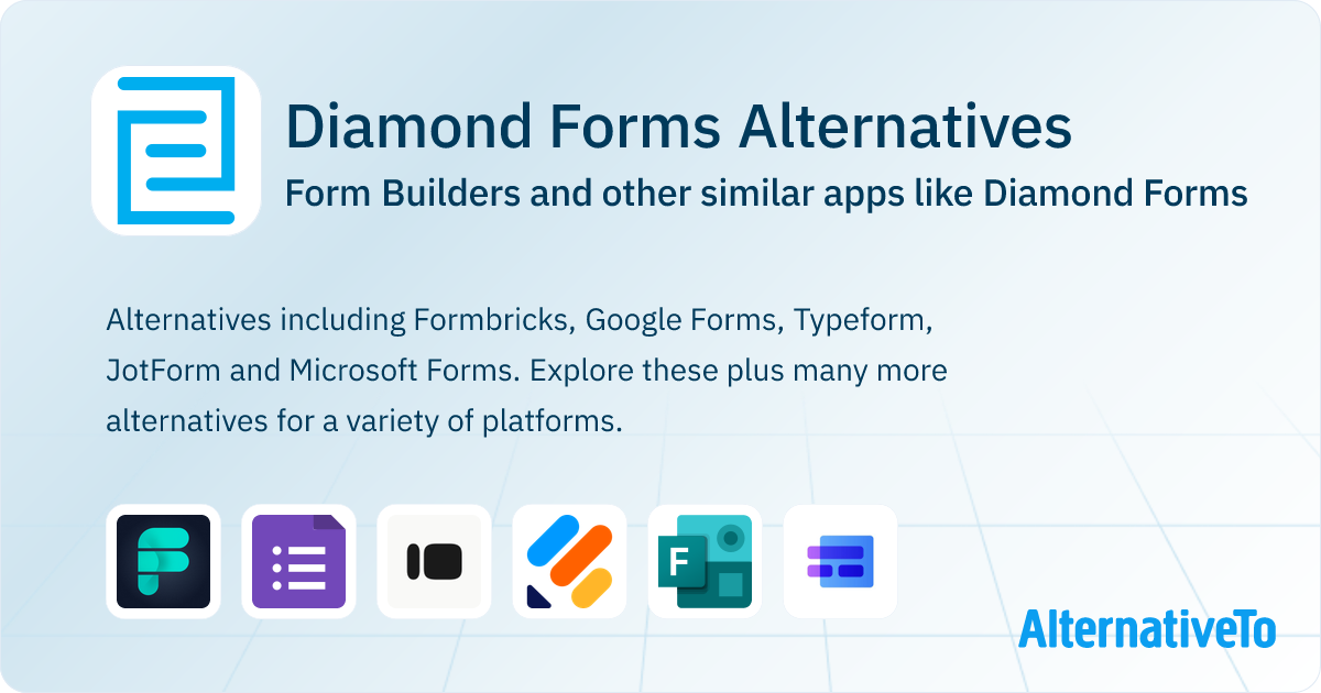 Diamond Forms Alternatives: Top 12 Form Builders & Similar Apps ...