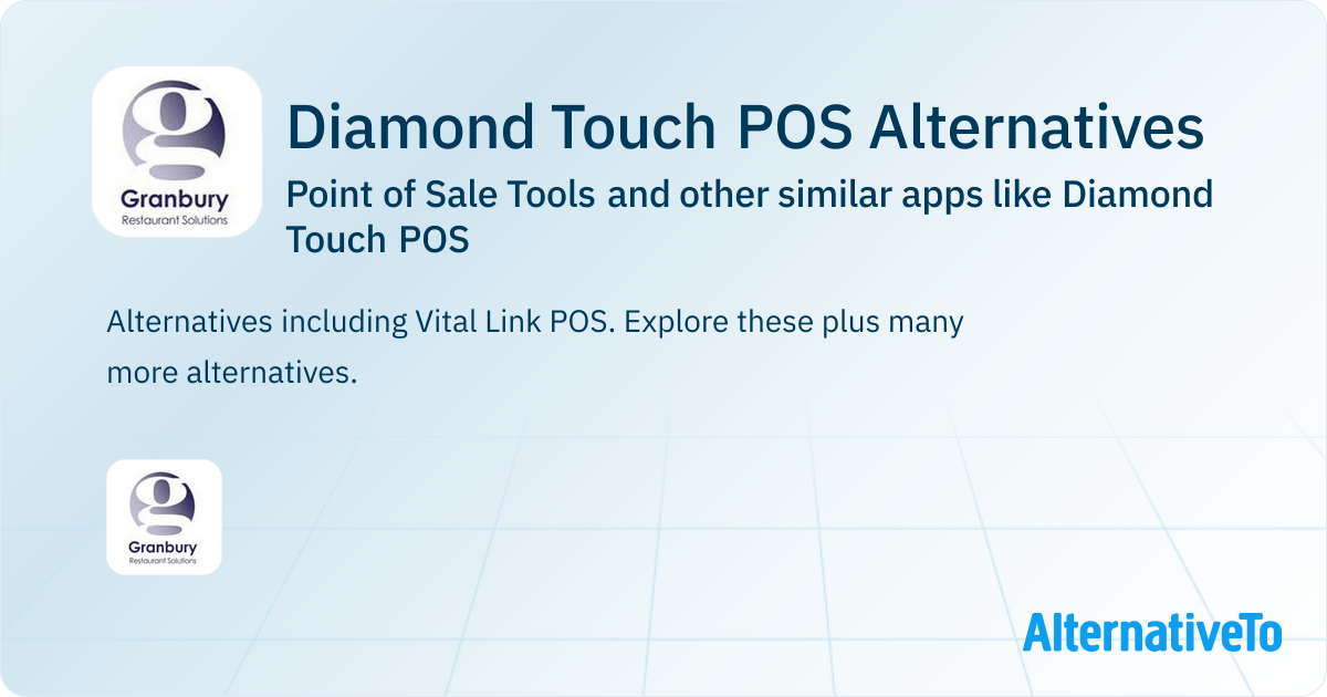 Diamond Touch POS Alternatives: Top 1 Point of Sale Tools & Similar ...
