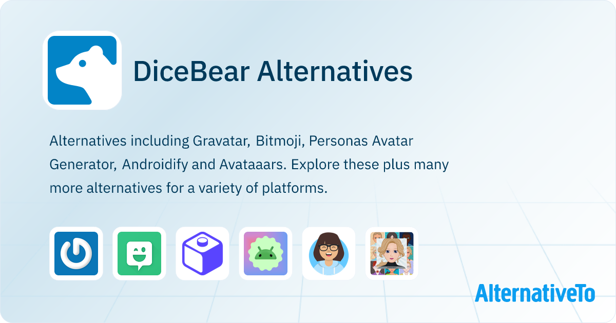 DiceBear Alternatives - Explore Similar Sites & Apps | AlternativeTo