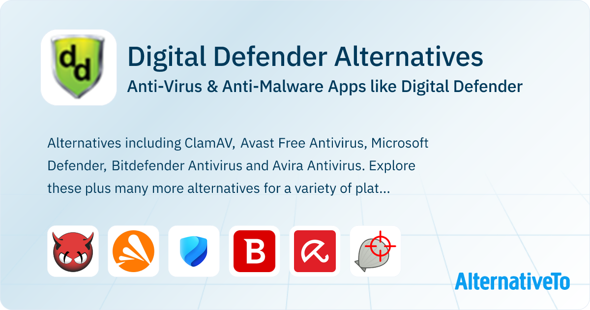 Digital Defender Alternatives: Top 12 Anti-Virus Apps | AlternativeTo