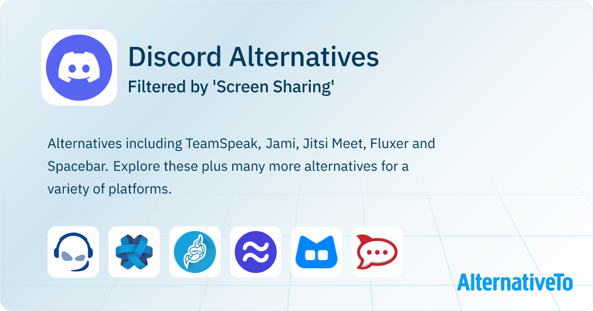 Discord Alternatives filtered by 'Screen Sharing' - Page 2 | AlternativeTo