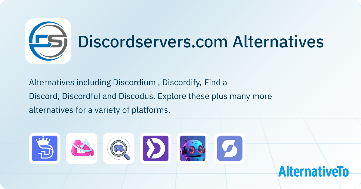 Discordservers.com Alternatives - Page 2 | AlternativeTo