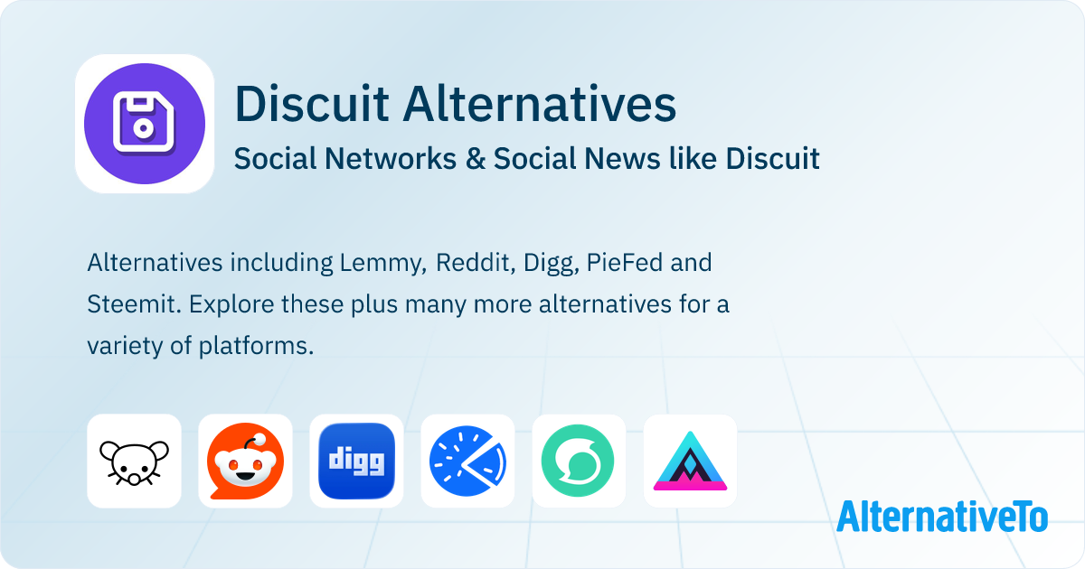 Discuit Alternatives: Top 10 Social Networks & Social News | AlternativeTo