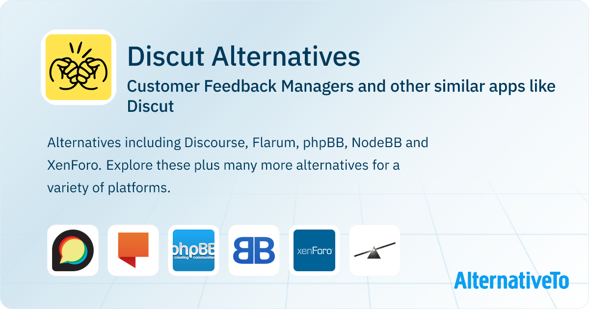 Discut Alternatives: Top 12 Customer Feedback Managers & Similar Apps ...