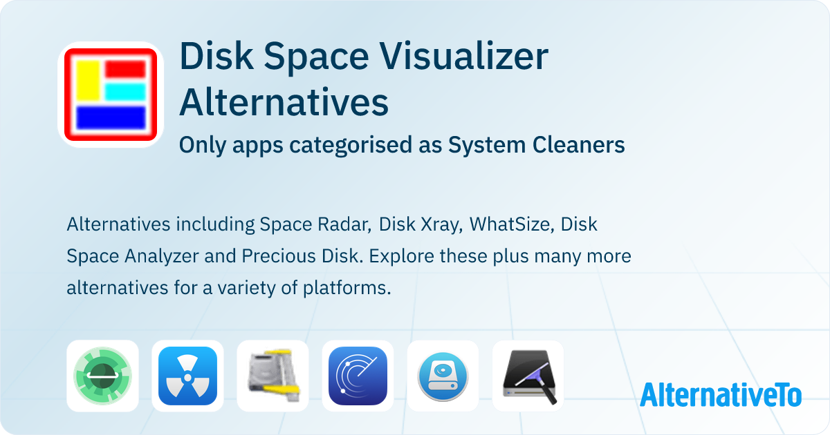 Disk Space Visualizer Alternatives: Top 5 System Cleaners | AlternativeTo