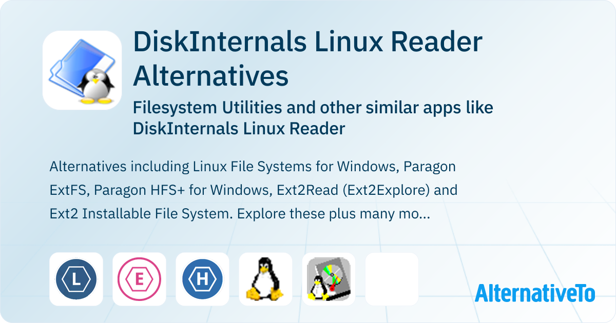 DiskInternals Linux Reader Alternatives: Top 15 Filesystem Utilities ...