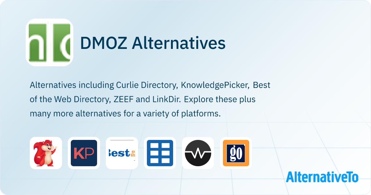 DMOZ Alternatives - Explore Similar Sites & Apps | AlternativeTo