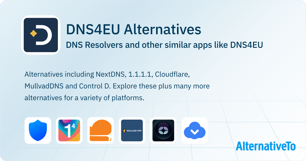 DNS4EU Alternatives: Top 12 DNS Resolvers & Similar Websites ...