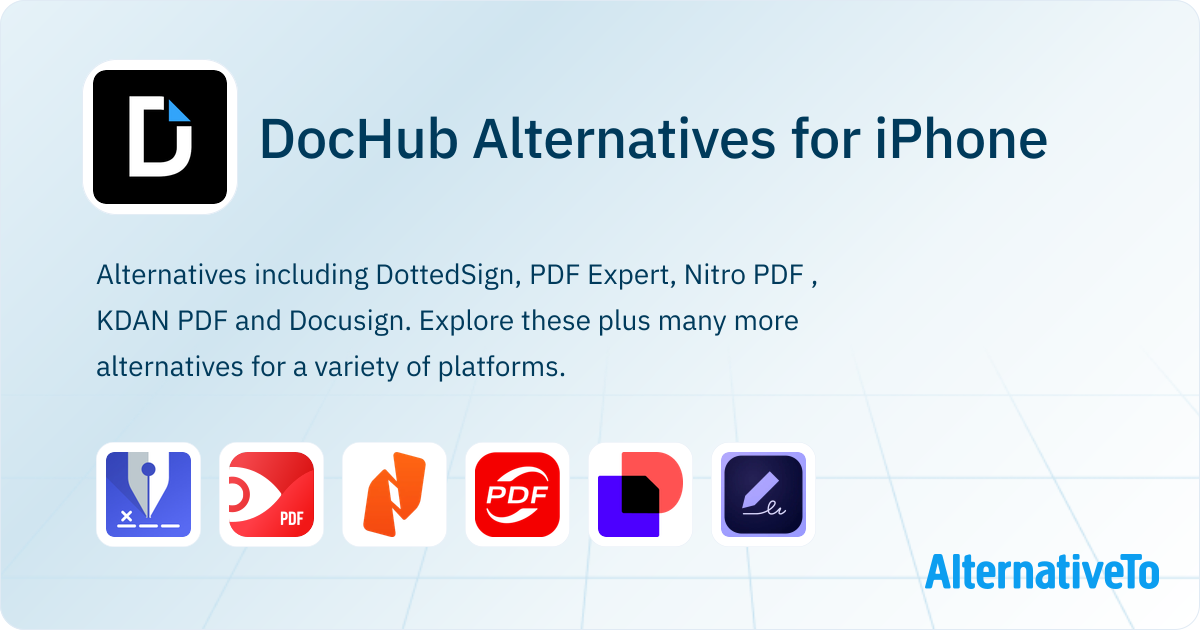 DocHub Alternatives for iPhone | AlternativeTo