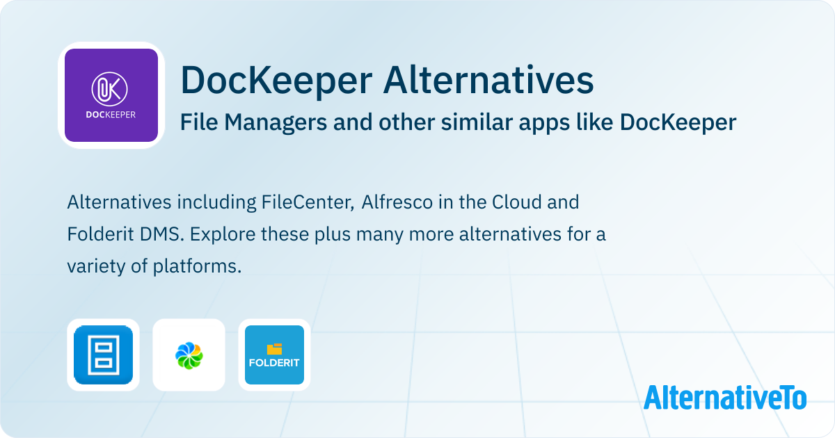 DocKeeper Alternatives: Top 3 File Managers & Similar Apps | AlternativeTo