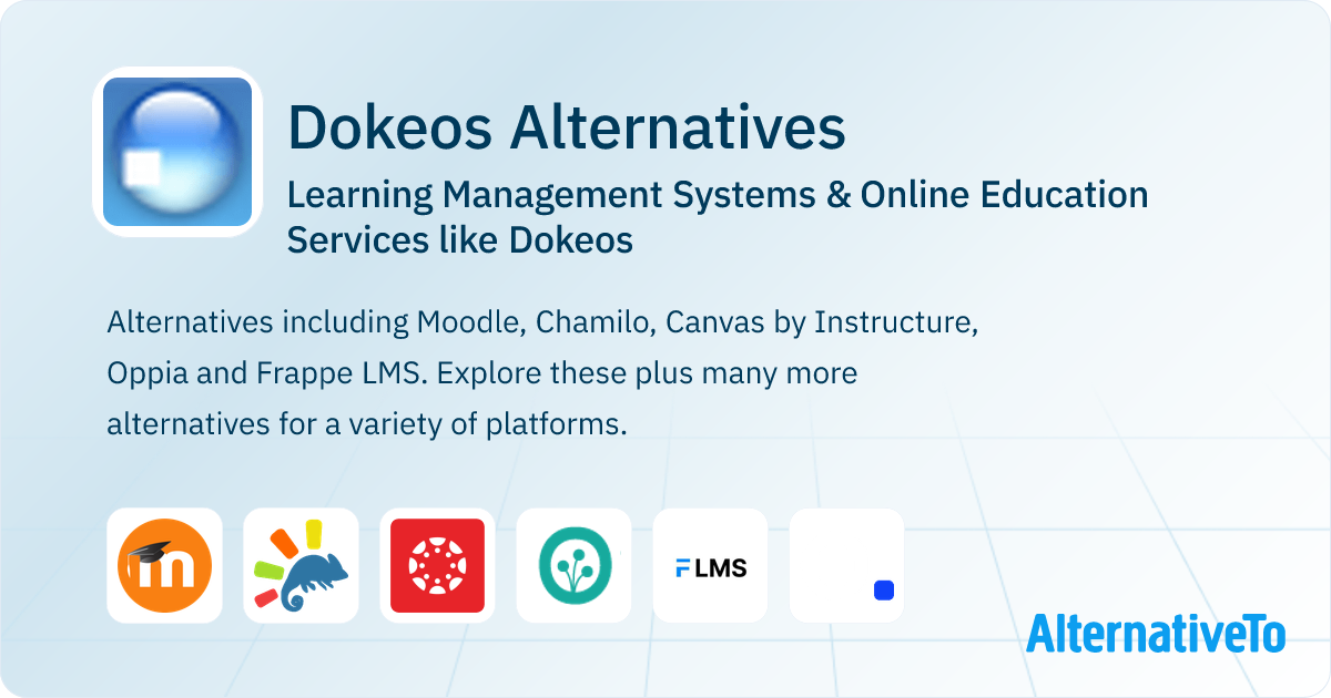 Dokeos Alternatives: Top 12 Learning Management Systems | AlternativeTo