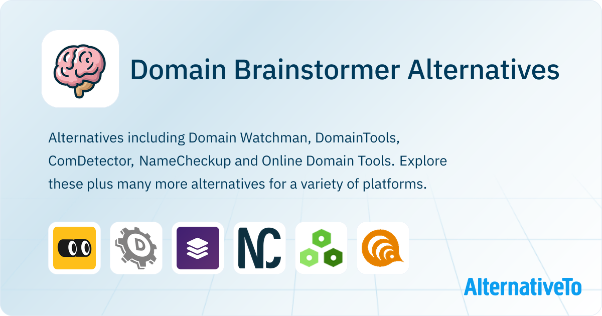 Domain Brainstormer Alternatives - Explore Similar Sites & Apps ...