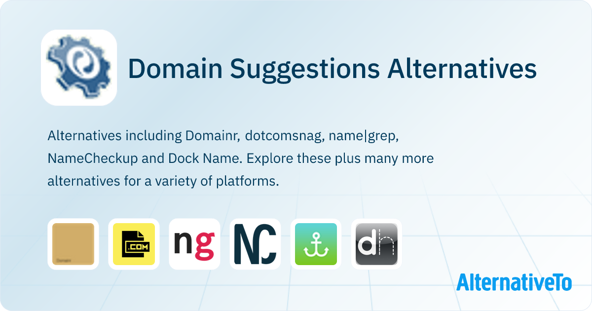 Domain Suggestions Alternatives - Explore Similar Sites & Apps ...