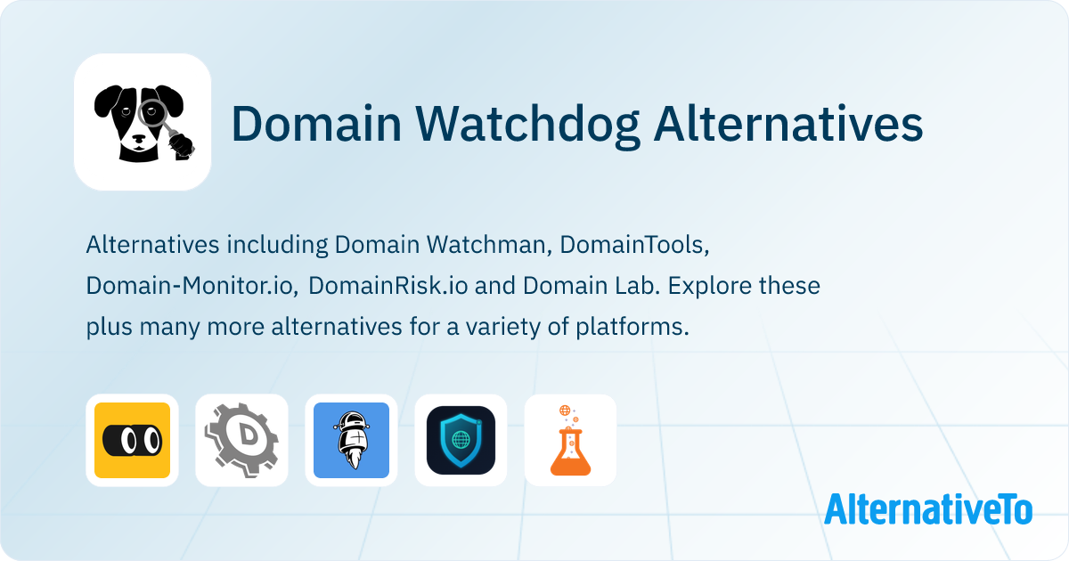 Domain Watchdog Alternatives - Explore Similar Sites & Apps | AlternativeTo