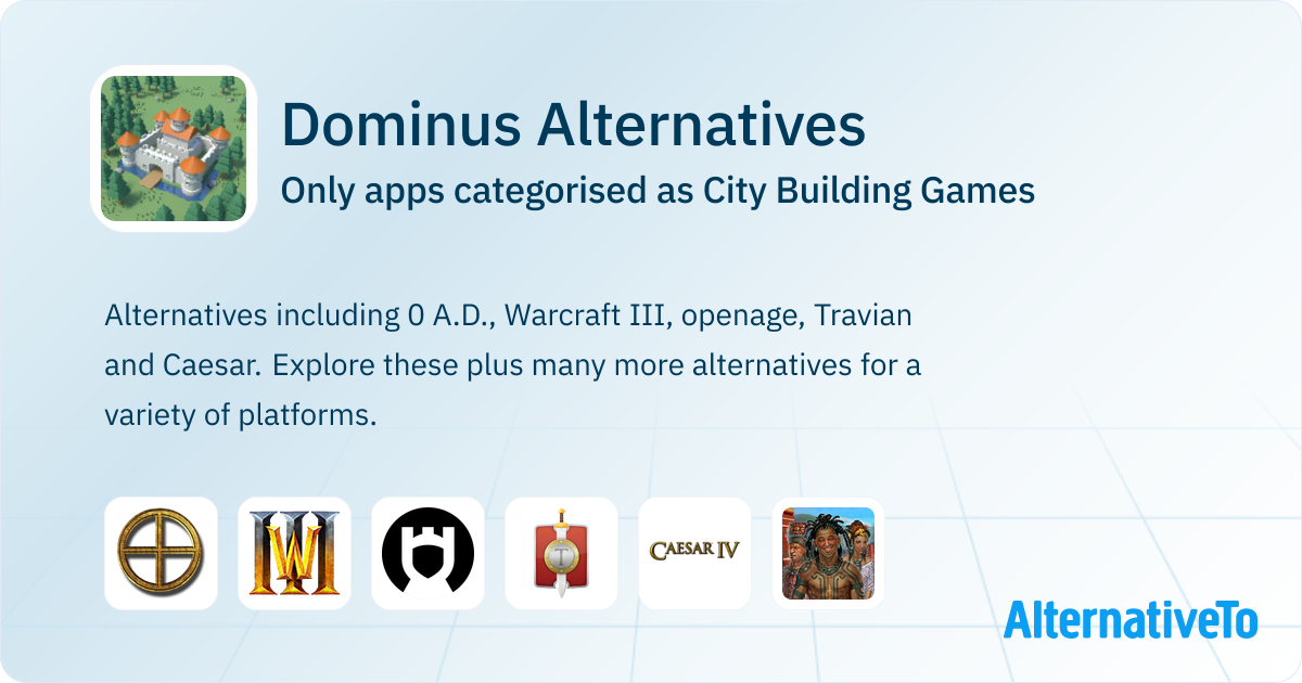 Games Like Dominus: Similar City Building Games | AlternativeTo