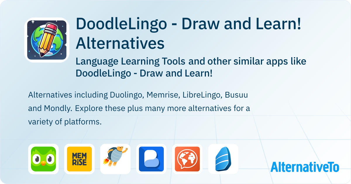 DoodleLingo - Draw and Learn! Alternatives: Top 12 Language Learning ...