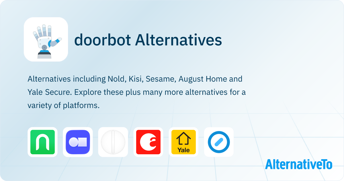 doorbot Alternatives - Explore Similar Apps & Services | AlternativeTo