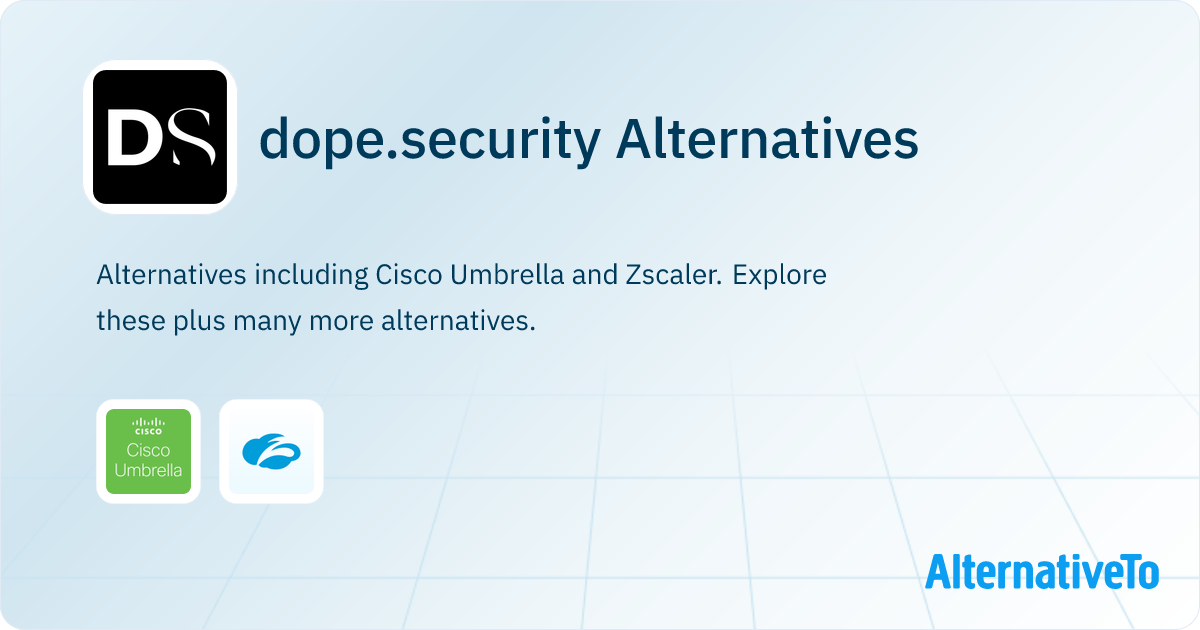 dope.security Alternatives - Explore Similar Sites & Apps | AlternativeTo
