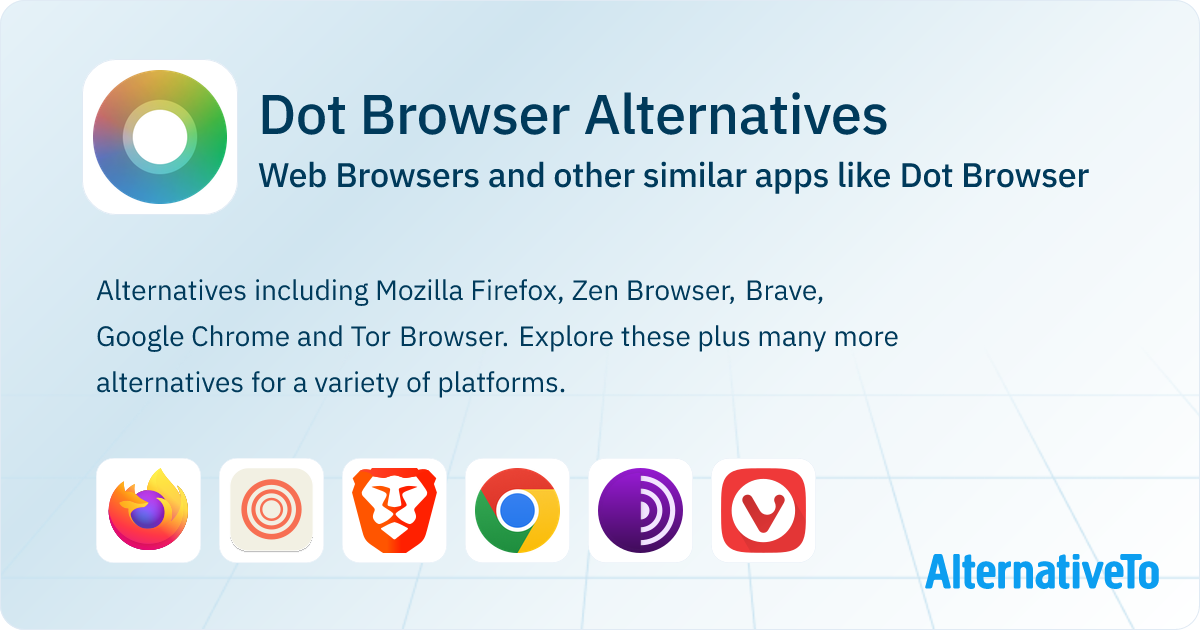 Dot Browser Alternatives: Top 12 Web Browsers & Similar Apps ...