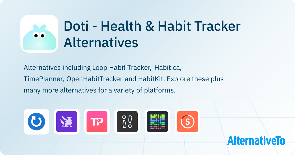 Doti - Health & Habit Tracker Alternatives and Similar Apps | AlternativeTo